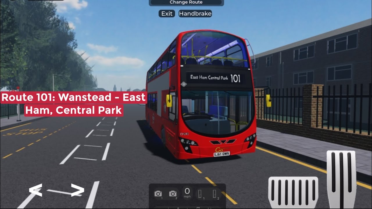 London And East Bus Simulator: Route 101 (Wanstead - East Ham, Central ...