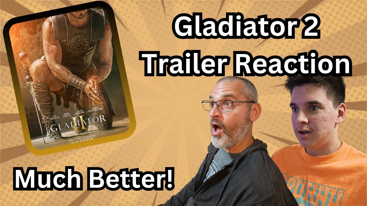 Gladiator 2 Official Trailer 2 REACTION: Much better than the last ...