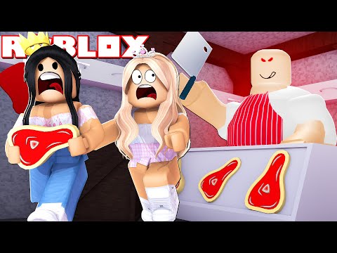 Roblox | S'ÉCHAPPER DU MÉCHANT BOUCHER! (ESCAPE THE BUTCHER SHOP OBBY!)