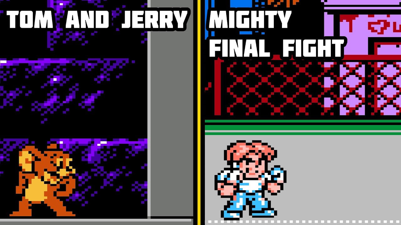 Tom and Jerry, Mighty Final Fight - Ретро Стрим Sega Dendy nes PS1 ...
