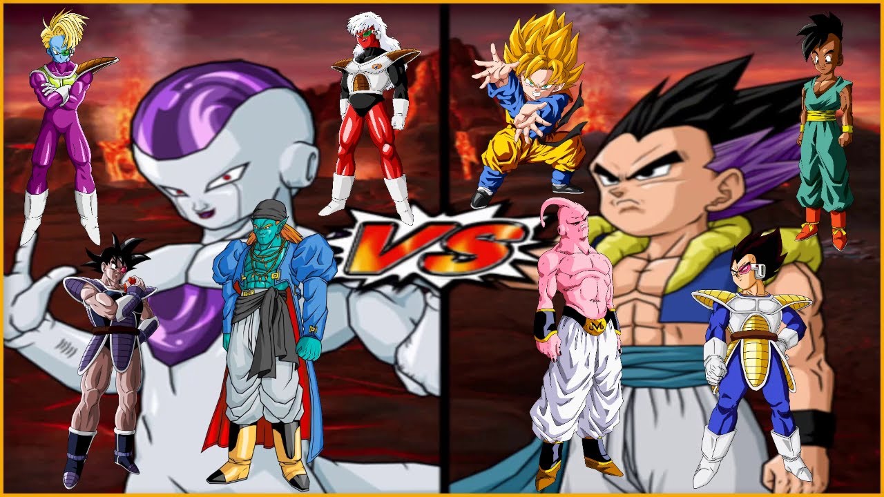DBZ BT3 - Frieza, Jeice, Sauzer, Turles & Bojack VS Gotenks, Uub ...