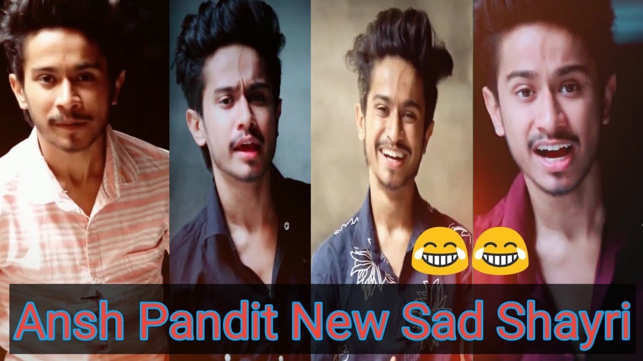 Ansh Pandit New Sad Shayri | Ansh Pandit Tiktok | Tiktok Shayri ...