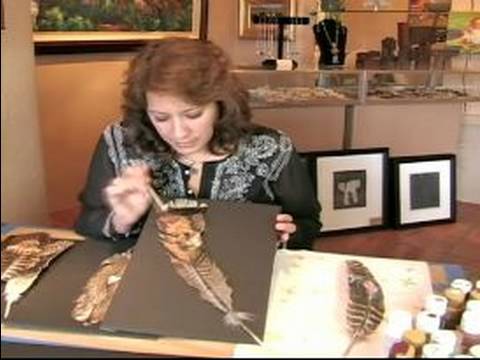 How to Paint Feathers with Acrylics : Comparison of Products in Acrylic ...