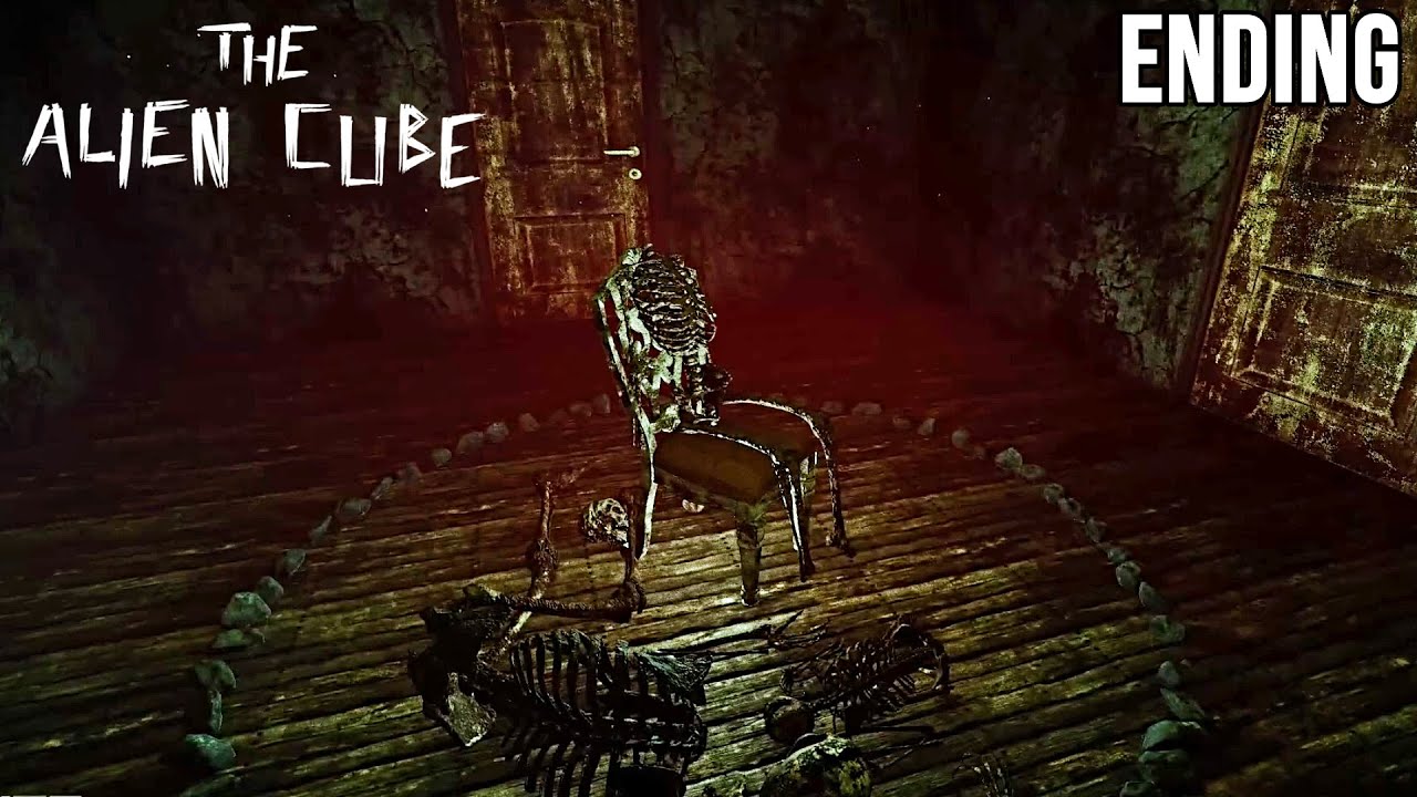 The Alien Cube | Full Game - ENDING Walkthrough (Horror Adventure Game ...