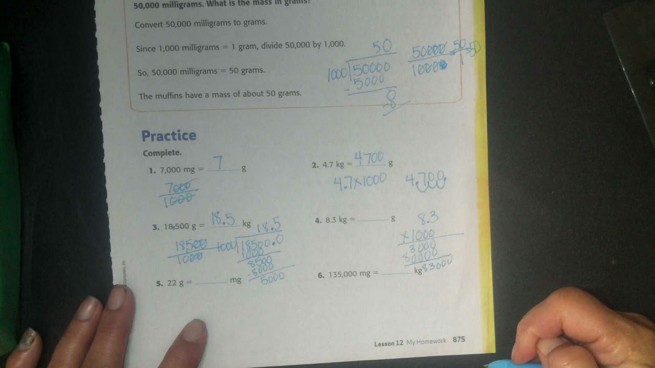 Math Homework Help Chapter 11 Lesson 12 Pages 875-876 - YouTube