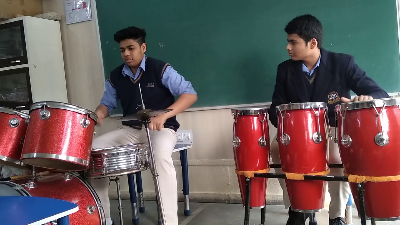 Indian drummer jatin at his best |drum solo| indian drum kit under ...