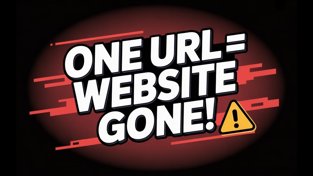 💻 One Simple URL Hack That Could Erase Any Website! - YouTube