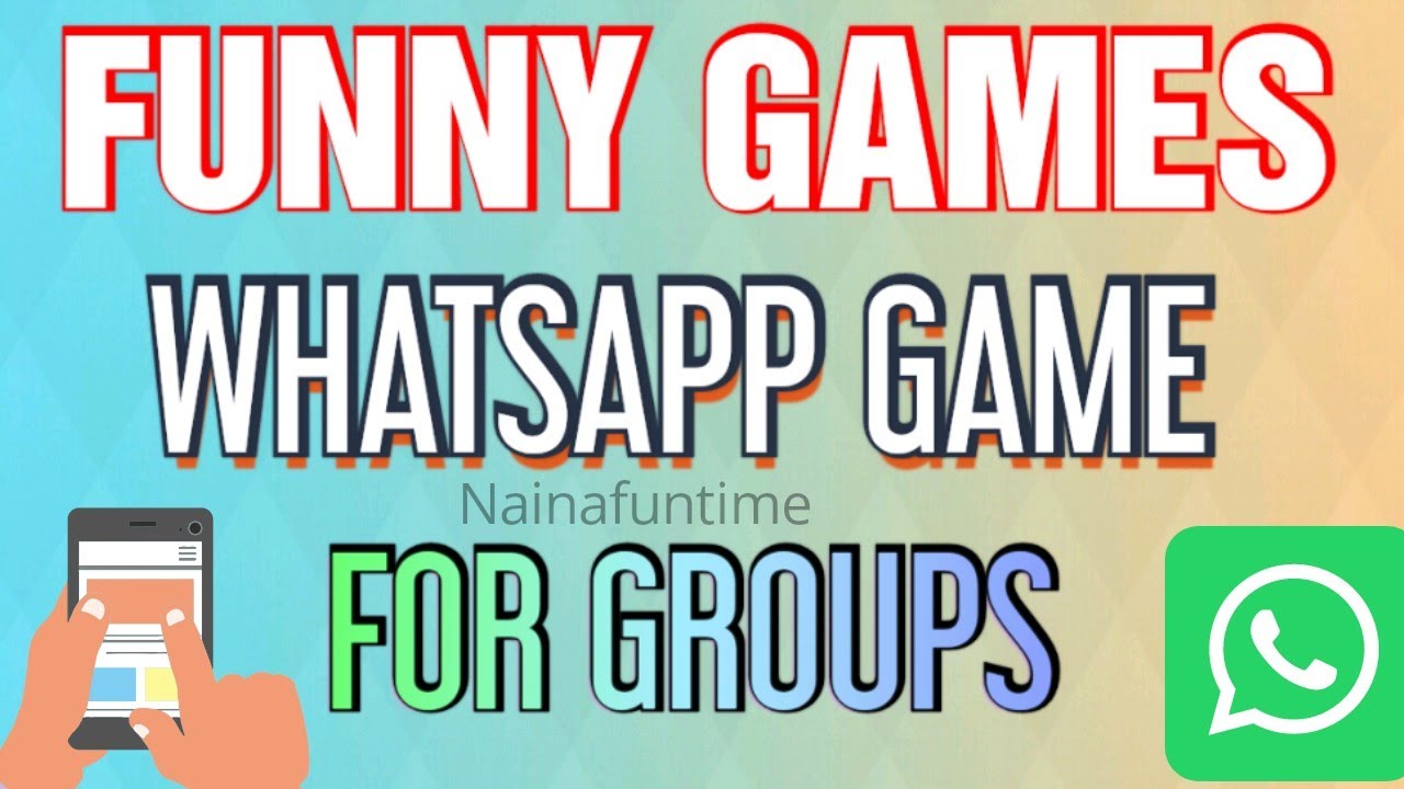 #34 New games for groups on whatsapp | funny questions - YouTube