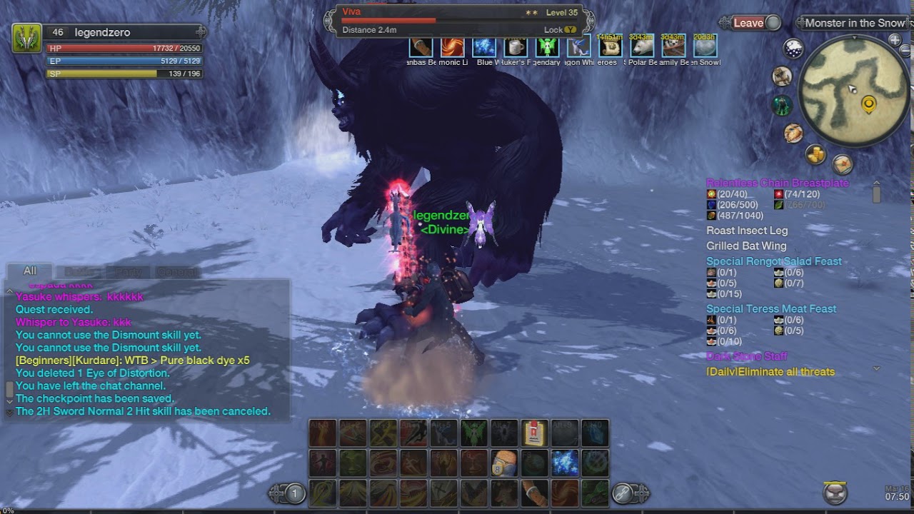 Raiderz Legend Legendzero solo using hit viva weapon lvl 0 not using ...