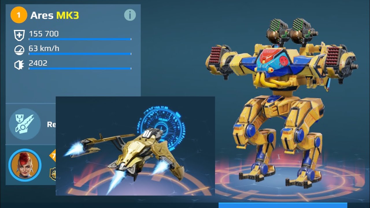 Ares With New Drone | War Robots Gameplay - YouTube