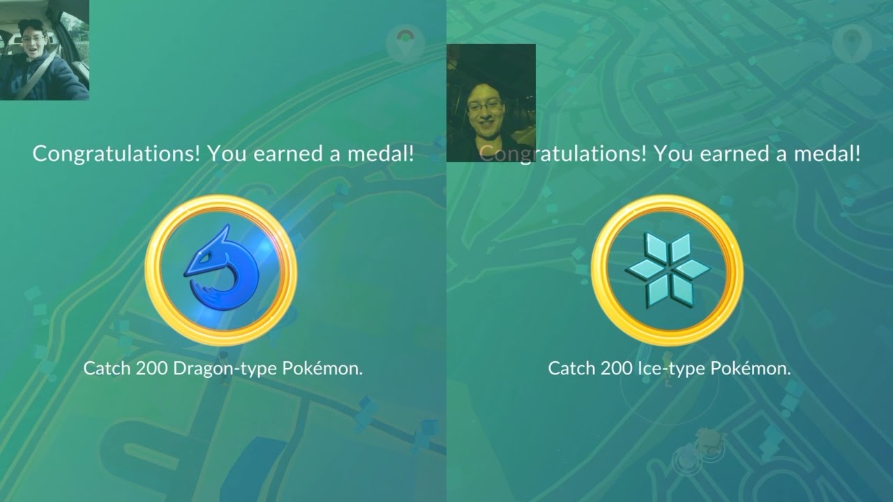 POKEMON GO GEN 2 | GETTING MY DRAGON & ICE TYPE MEDALS - YouTube