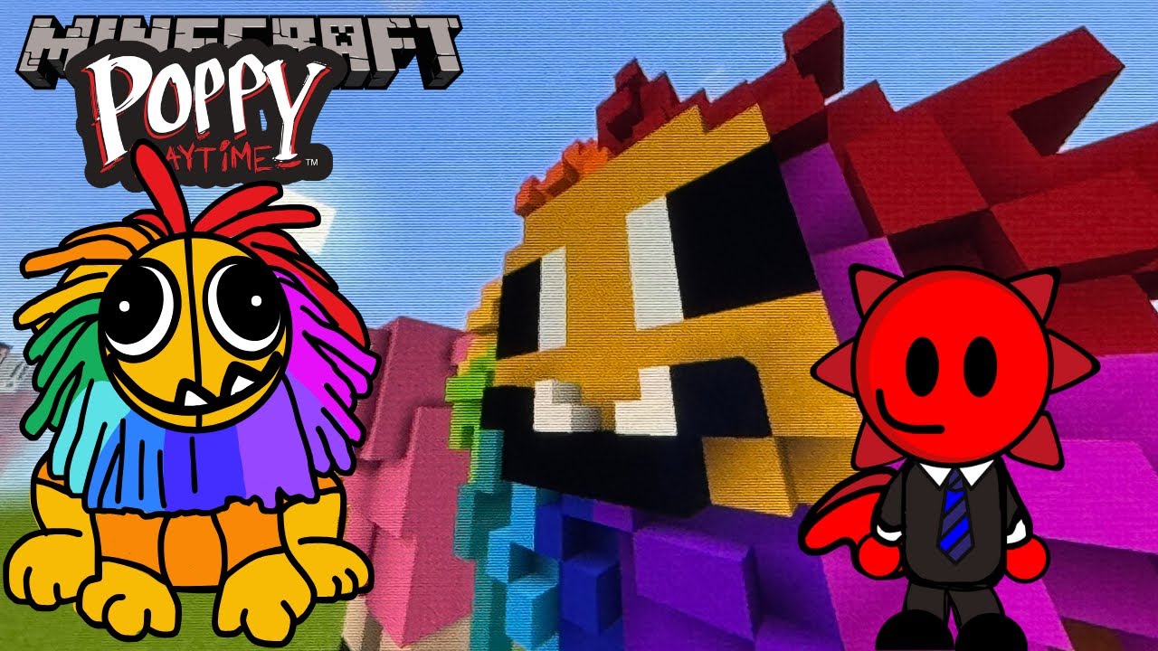 Minecraft Tutorial | How to build Yarnaby (Poppy Playtime) - YouTube