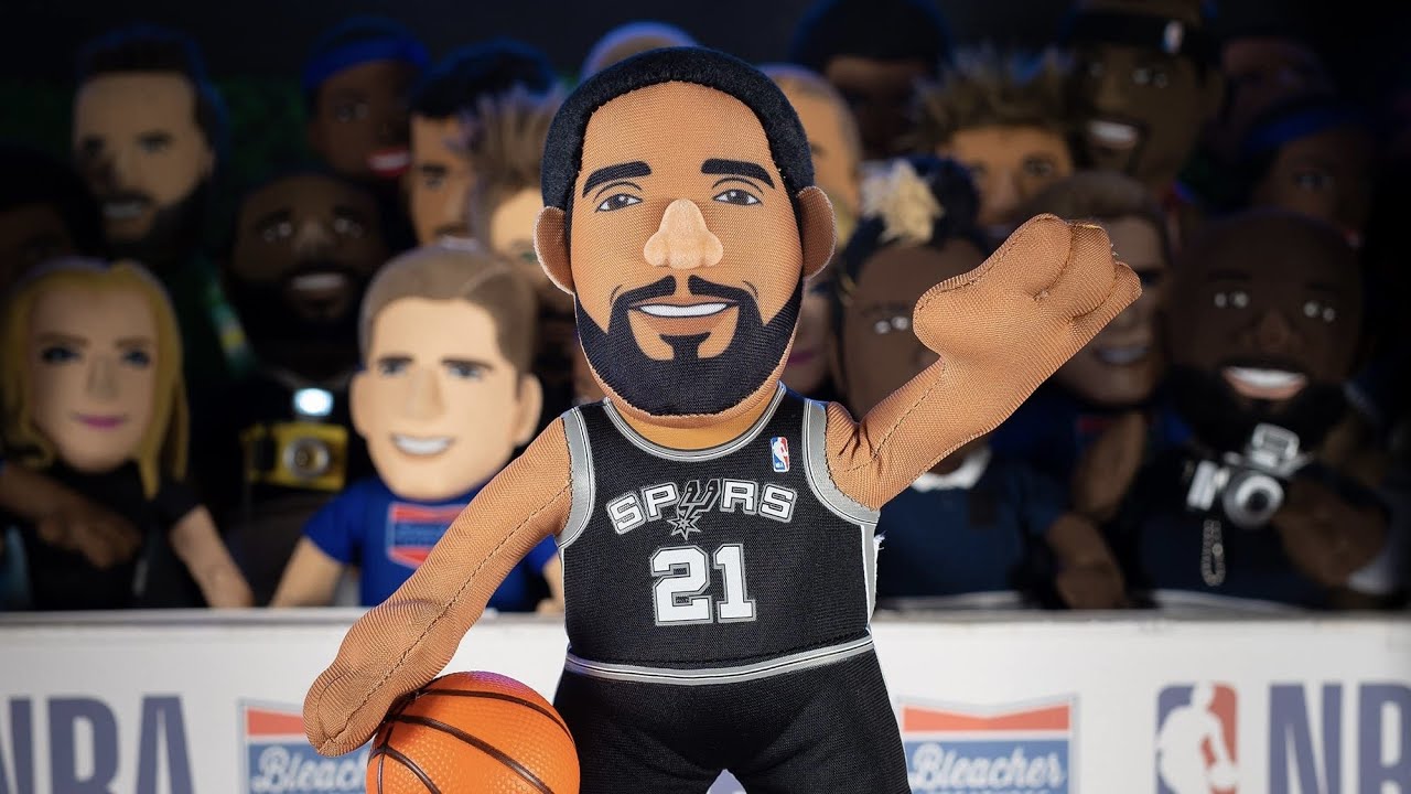 Bleacher Creatures San Antonio Spurs Tim Duncan 10" Mascot Plush Figure ...