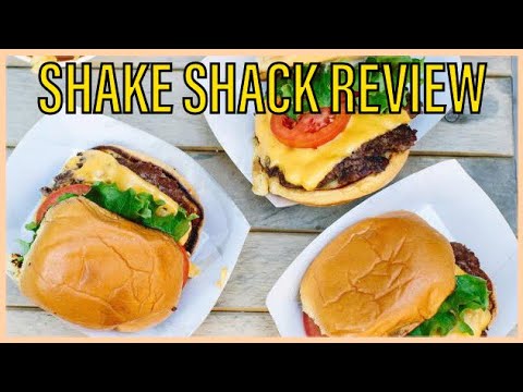 Shake Shack Burger And Fries Review - YouTube