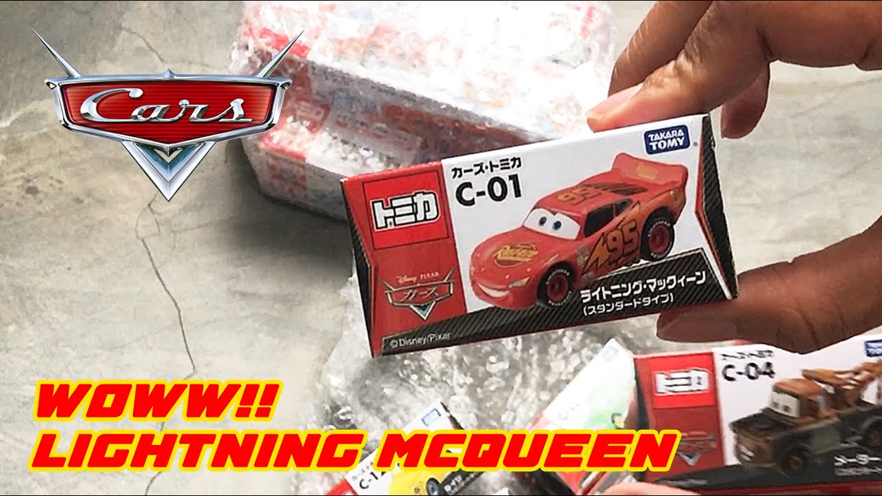 Unboxing Tomica Disney Cars - Part 1 - YouTube