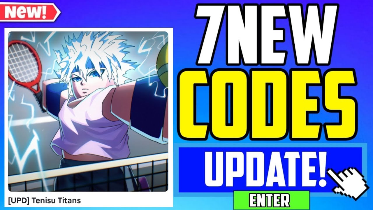 *SECRET UPDATE!* | Tenisu Titans CODES 2025 (ROBLOX Tenisu Titans)Part 1868 - YouTube