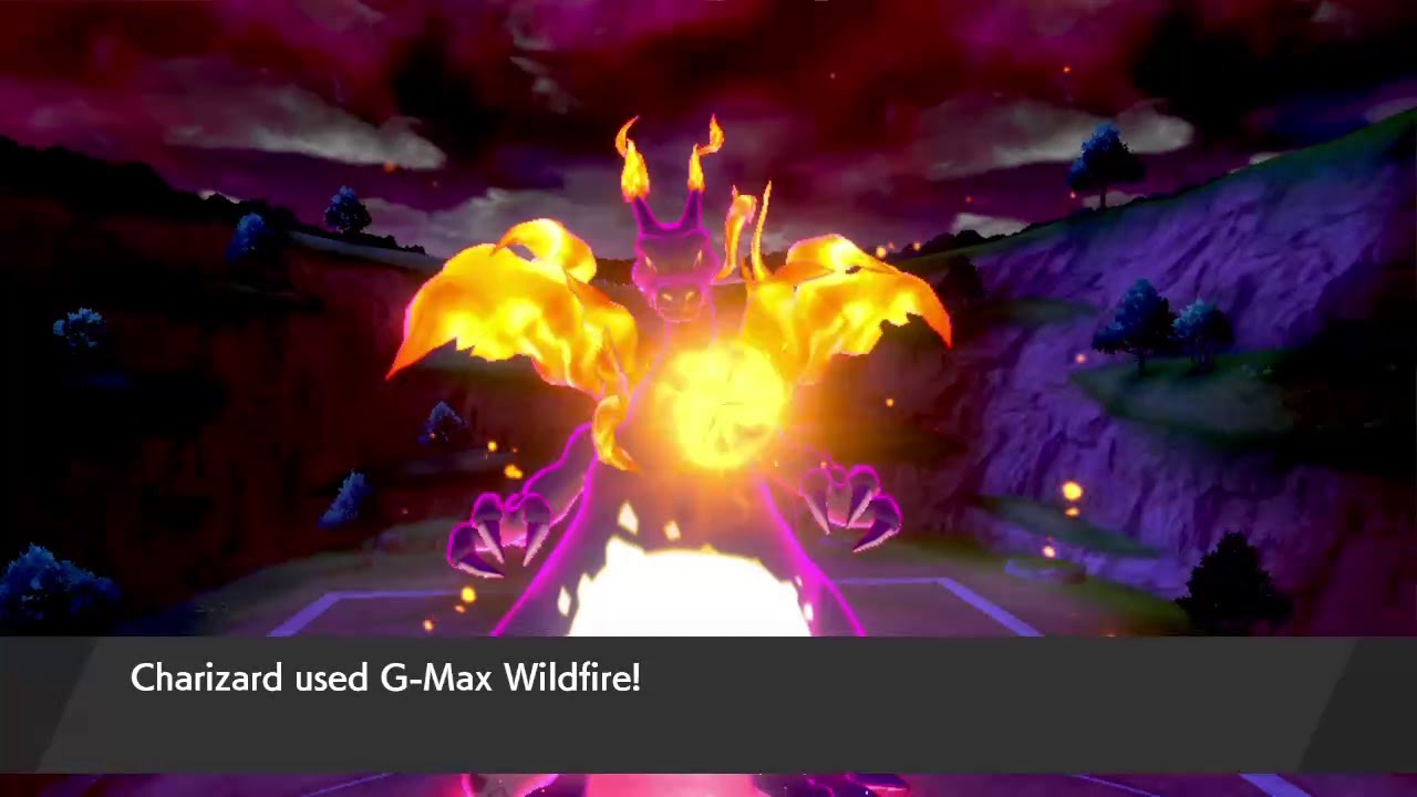 Pokémon Sword - My Gigantamax Shiny Charizard - Nintendo Switch HD ...