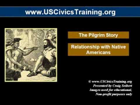 The Pilgrims Story 11 - Pilgrim and Indian Interaction - YouTube