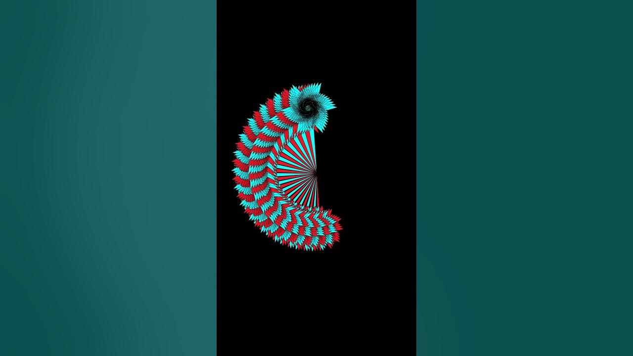 Amazing Rotating Python Graphics Design using Turtle 🐢 #python #pythonshorts #coding #viral # ...