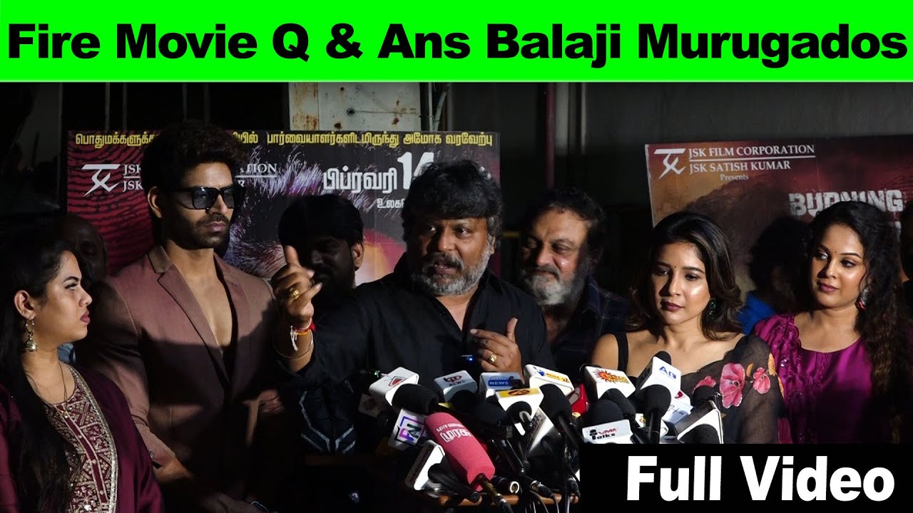 Fire Movie Q & Ans Balaji Murugadoss | Chandini | Rachitha | JSK - YouTube