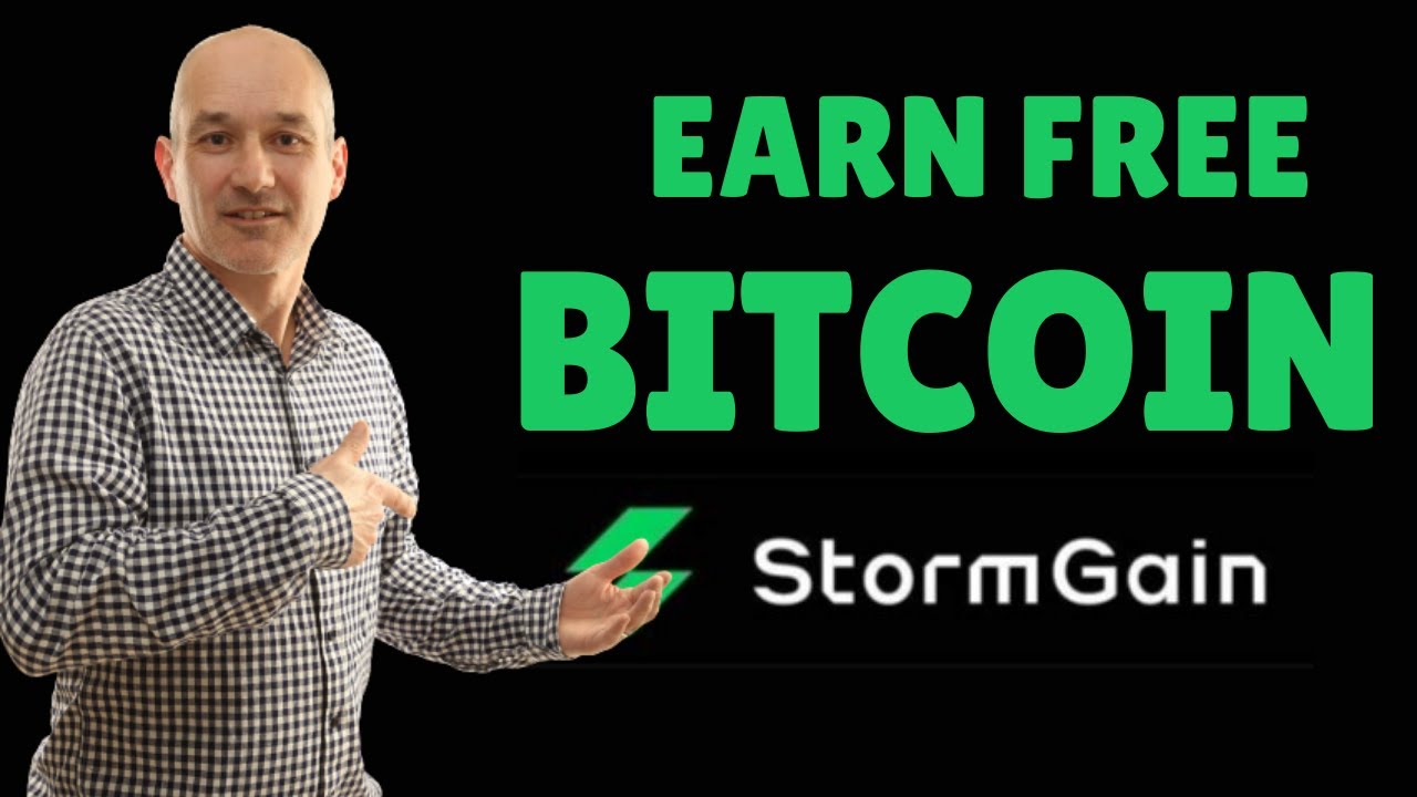 Stormgain Mining Earn Bitcoin Free And Fast - YouTube