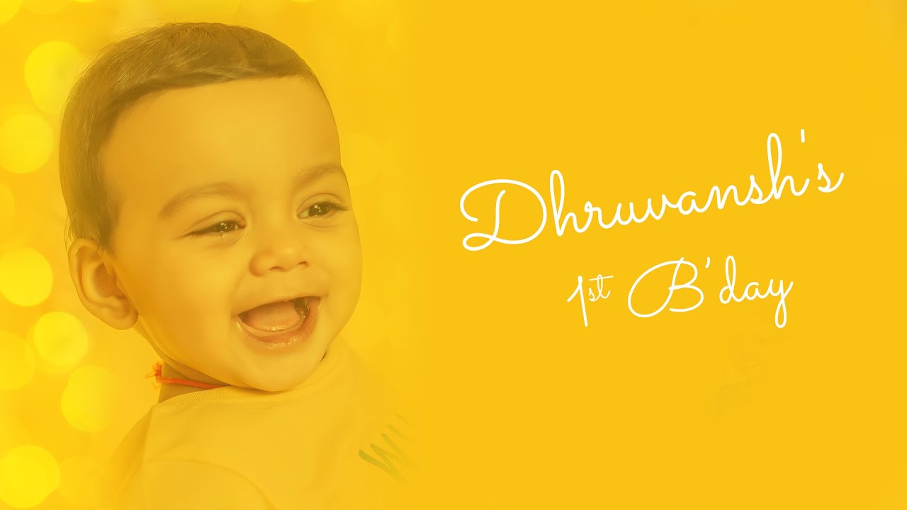 Dhruvansh's 1st Birthday Celebrations | Full Video | The Candy Crafts ...