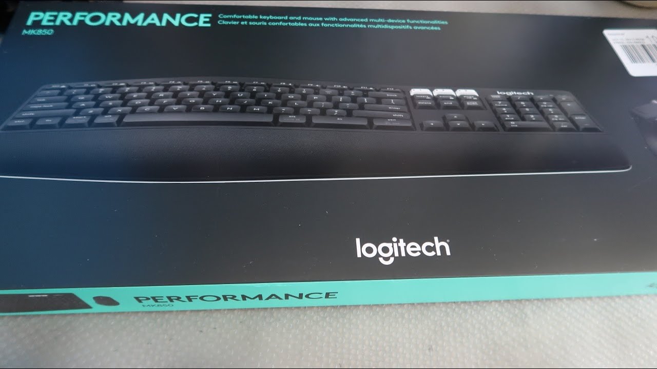 Logitech MK 850 Performance Box Opening - YouTube
