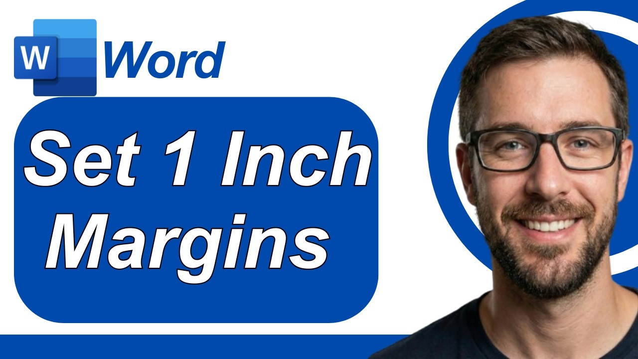 How To Set 1 Inch Margins In Microsoft Word | 1 Inch Margin In ...