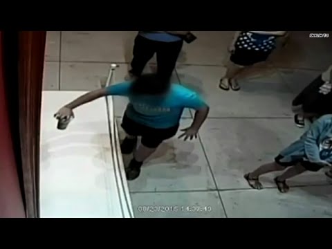 Oops!! Clumsy tween trips, rips $1.5M painting!