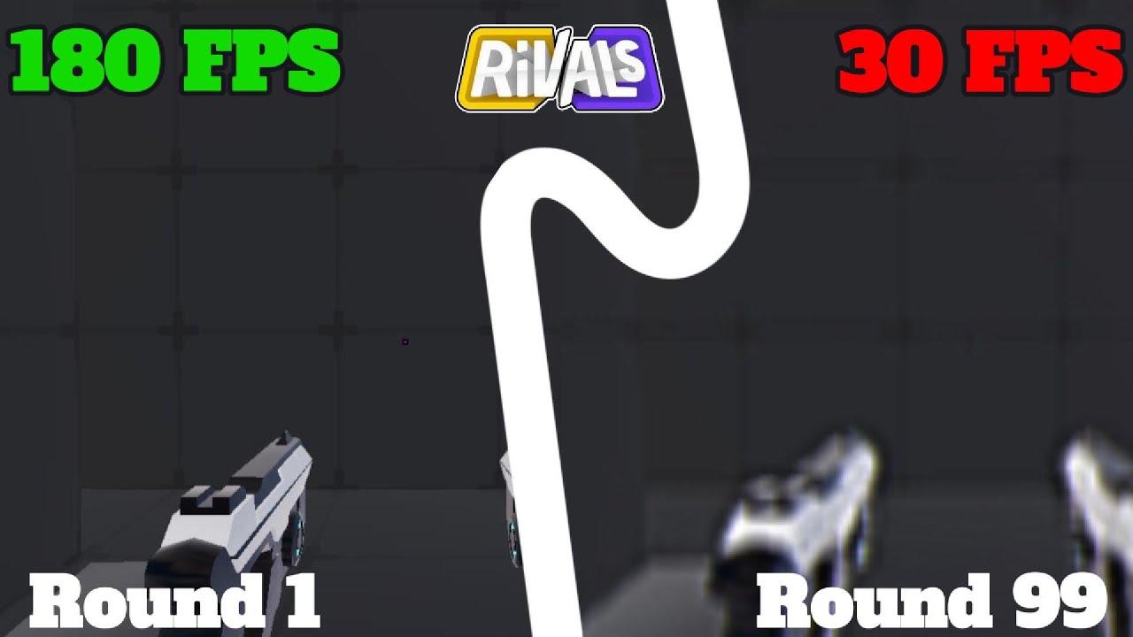 Roblox Rivals, but every time I die, my graphics get worse - YouTube