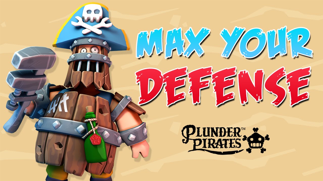 PLUNDER PIRATES "MAXING OUT DEFENSES" (Plunder Pirates Gameplay) - YouTube