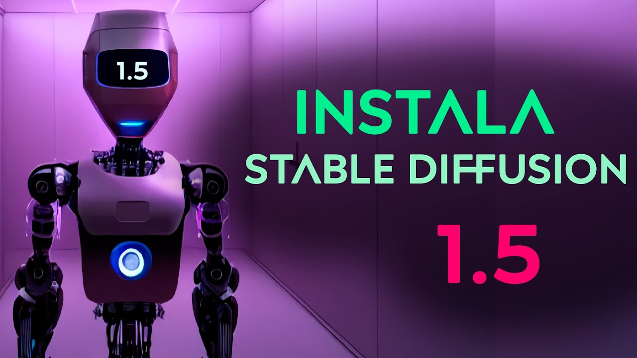 Como INSTALAR Stable Diffusion 1.5 Gratis | crea imágenes inteligencia artificial Stable ...