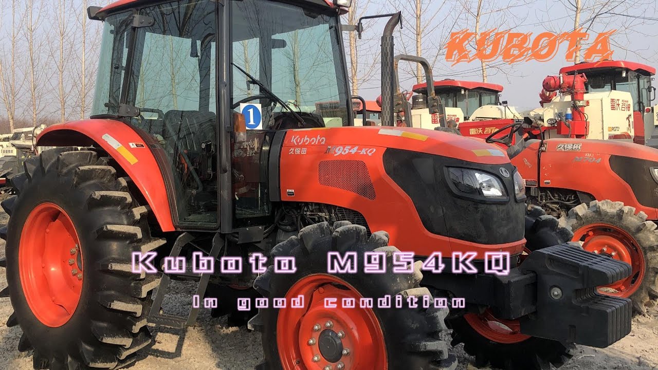 KUBOTA M954KQ USED FARM TRACTORS SECOND HAND USED KUBOTA 95HP MACHINERY ...