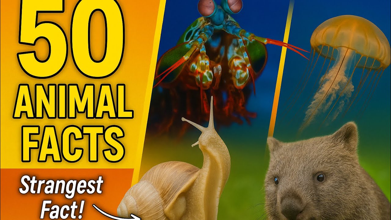 50 Crazy But True Animal Facts | Nature’s Strangest Secrets - YouTube
