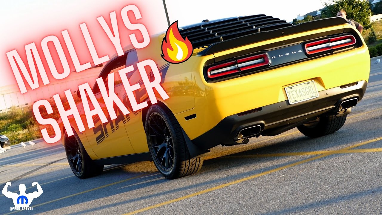 dodge challenger rt shaker - YouTube