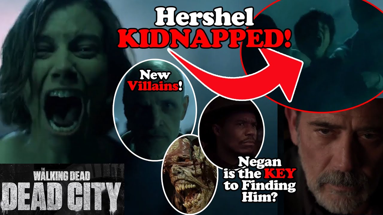 MAGGIE'S SON KIDNAPPED! Negan is the Key to Saving Him? Dead City ...