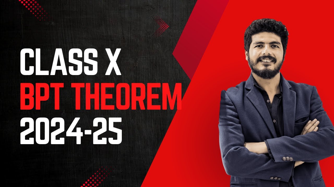 Thales Theorem Short Trick | BPT/Basic Proportionality Theorem | Proof ...