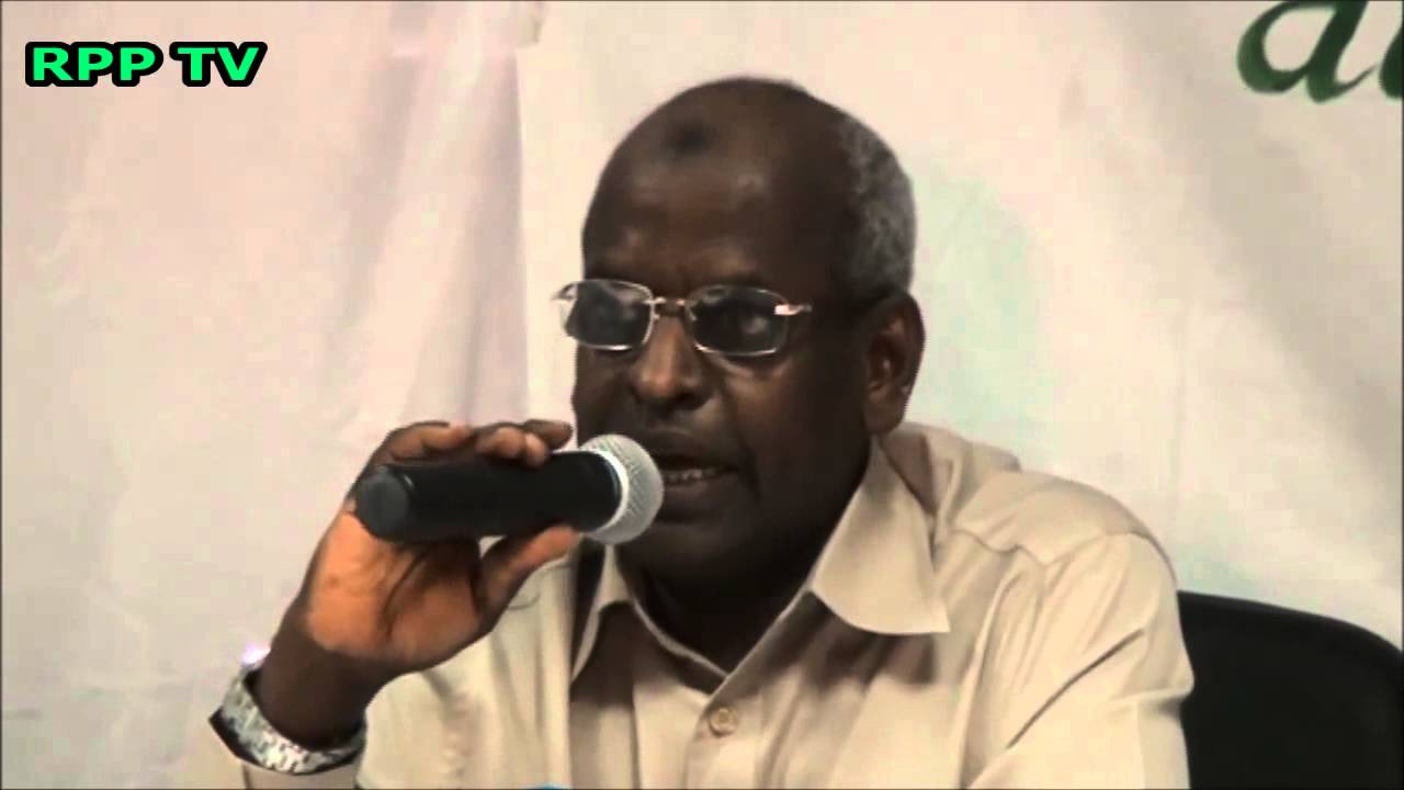 Allocution du Vice Président du RPP Abdoulkader Kamil Mohamed lors de ...