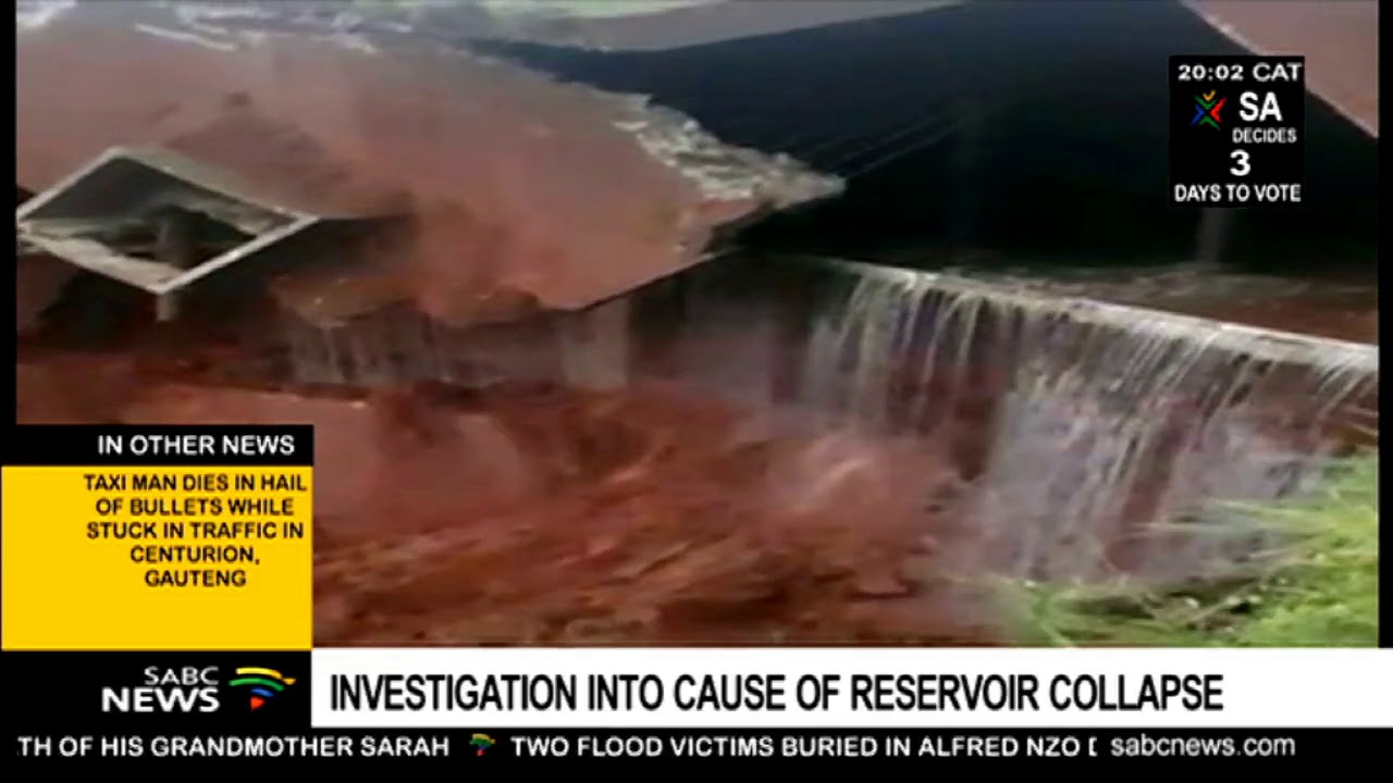 Investigations underway to determine cause of Mobeni reservoir collapse ...