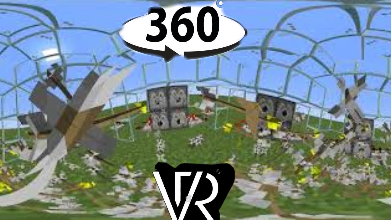 POV: You Are STUCK between arrows! 360-degree (VR) Arrow! Minecraft ...