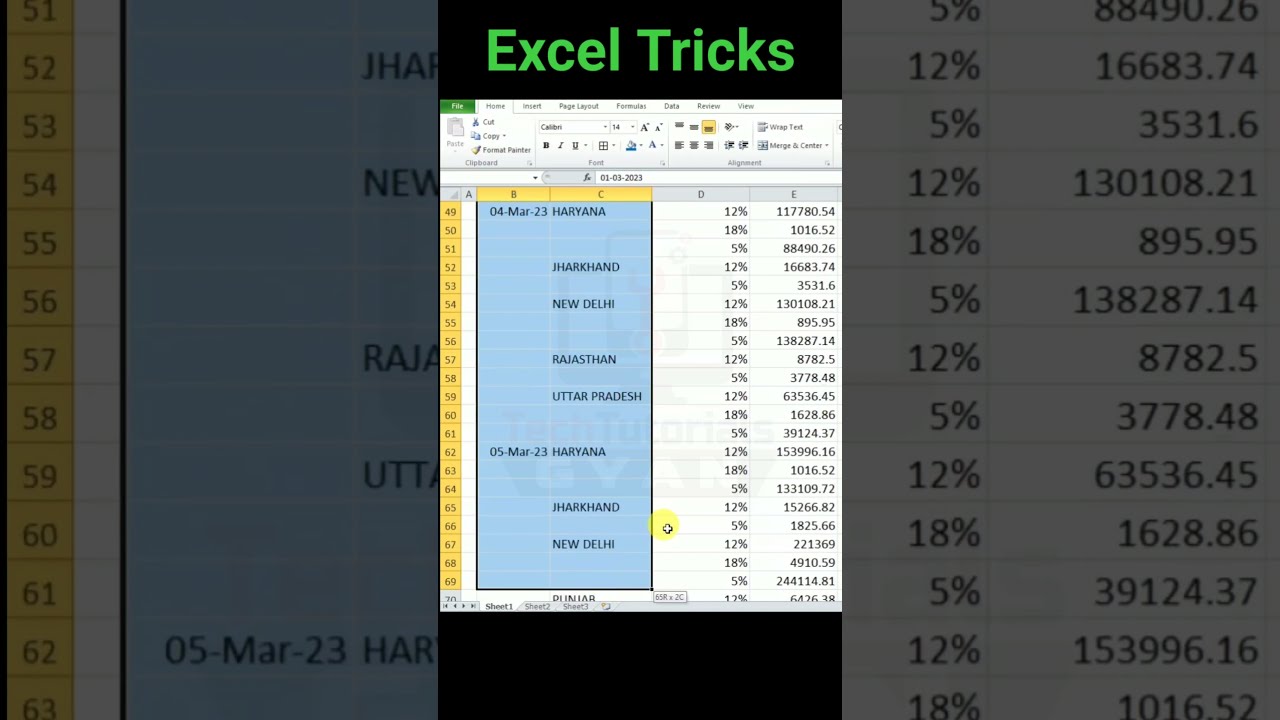Fill Blank Cells In Excel With Value From Above Excel Magic Trick Fill Blank Cells In Excel With Value From Above Excel Magic Trick