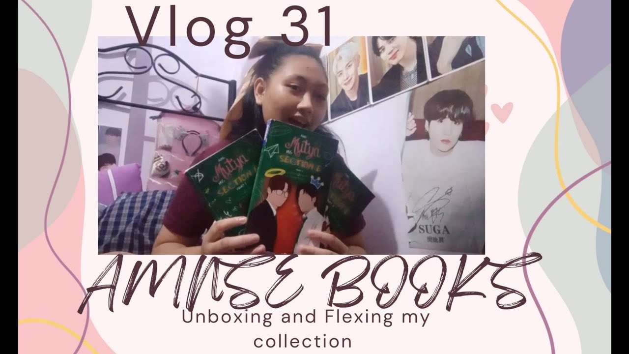 AMNSE BOOKS Unboxing & Flexing my collection l Vlog 31 - YouTube