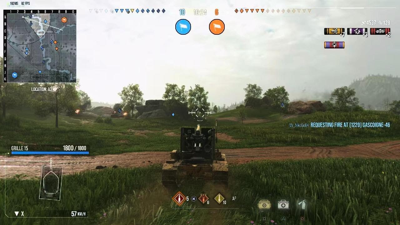 Grille 15 the ultimate killing machine - World of Tanks PS5 - YouTube