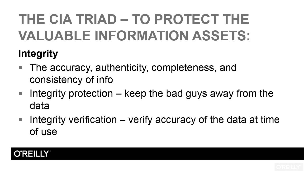 CISSP Certification Training: Domain 1 Tutorial | The CIA Triad - Part ...