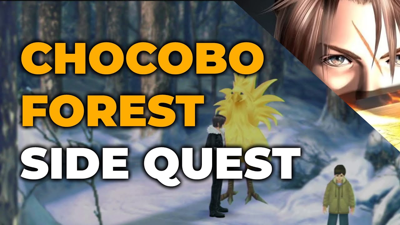 How to complete the Chocobo Forest Side Quest in Final Fantasy 8 - YouTube