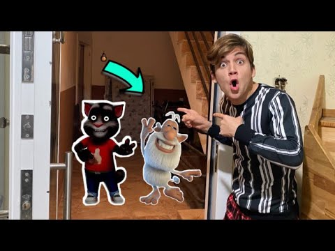 TALKİNG TOM VE BOOBA AYNI ANDA EVİME GELDİ !! (Gerçek)