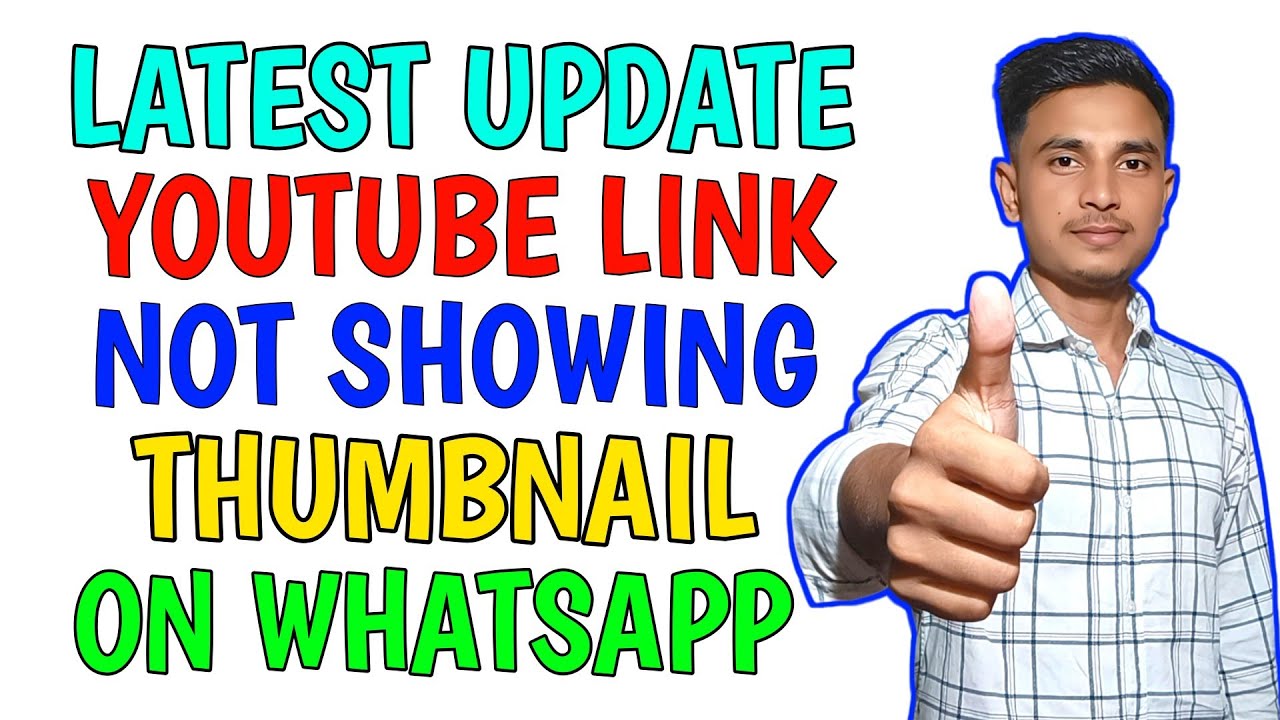 How To Share Youtube Video Link With Thumbnail On WhatsApp/Youtube ...