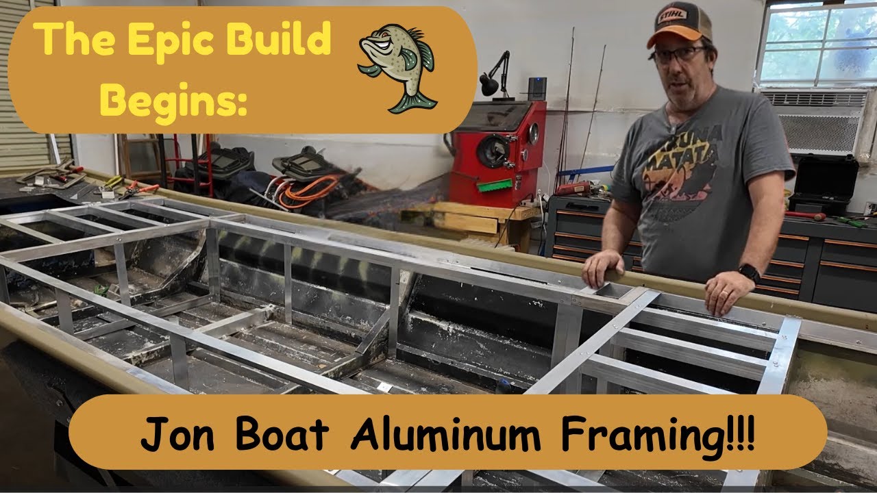 Building My 1448 Jon Boat Frame – Full Aluminum Build from Bare Hull to ...