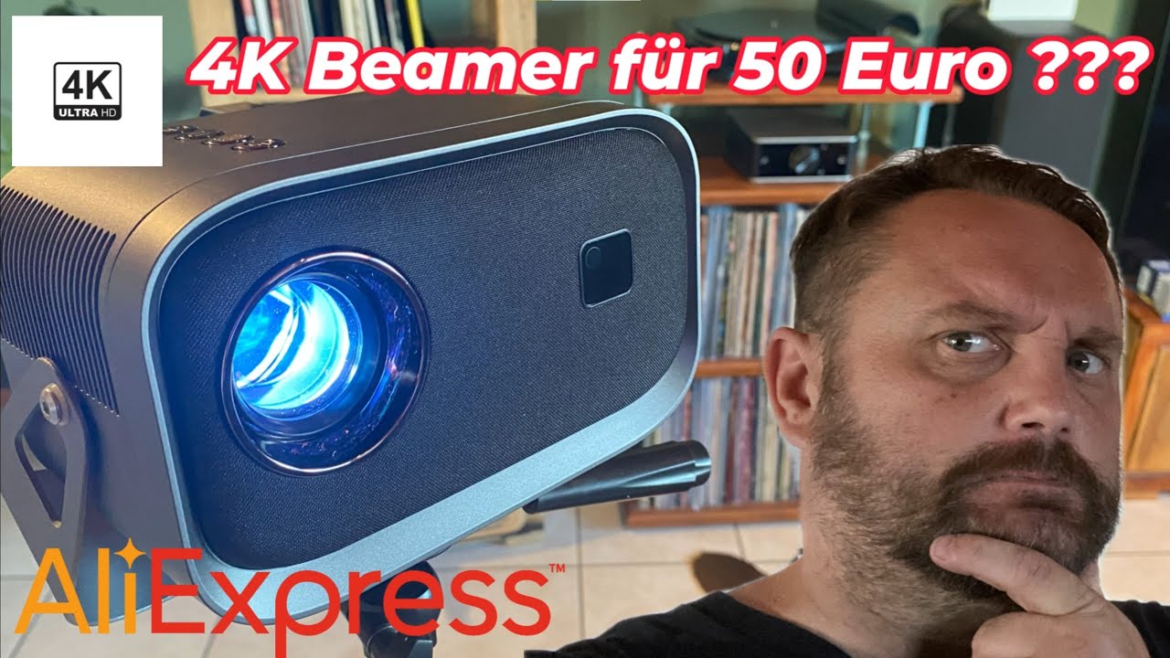 4K Beamer von AUN für 50 Euro im Test- wie schlecht ist der Projektor ...