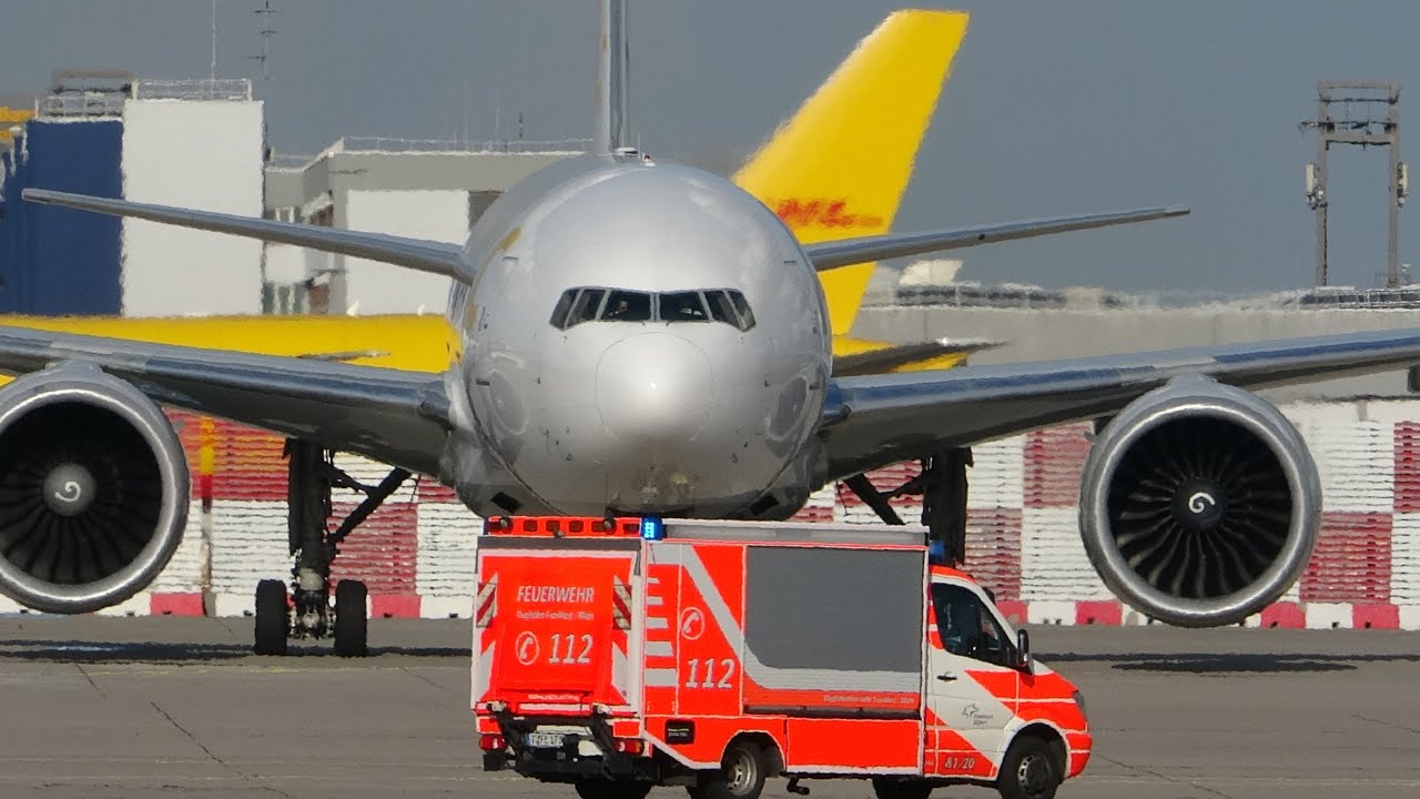 Frankfurt Planespotting Brückenkandidat AeroLogic B777f, SF Airlines ...